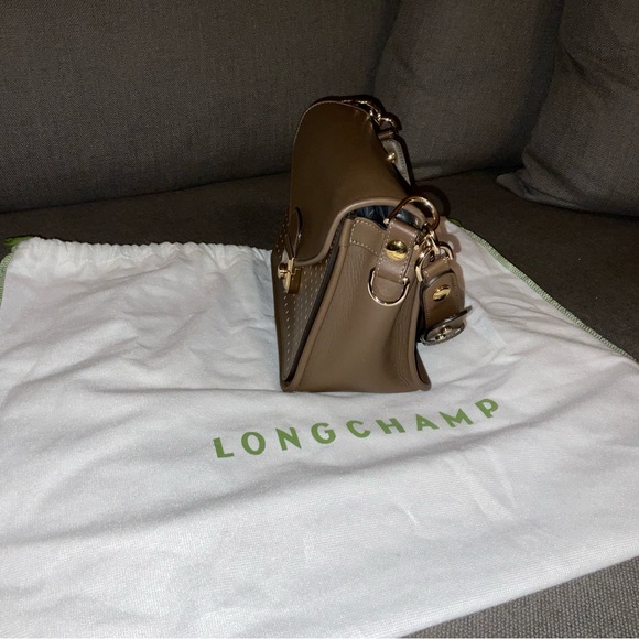 Longchamp | Bags | Longchamp Mademoiselle Leather Crossbody | Poshmark